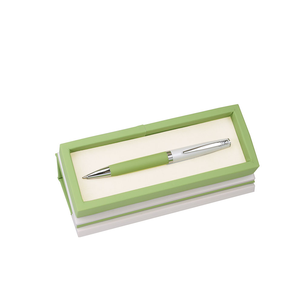 Pastel Green Elegant Ball Pen with Matching Pen Box | VP6158C-PG